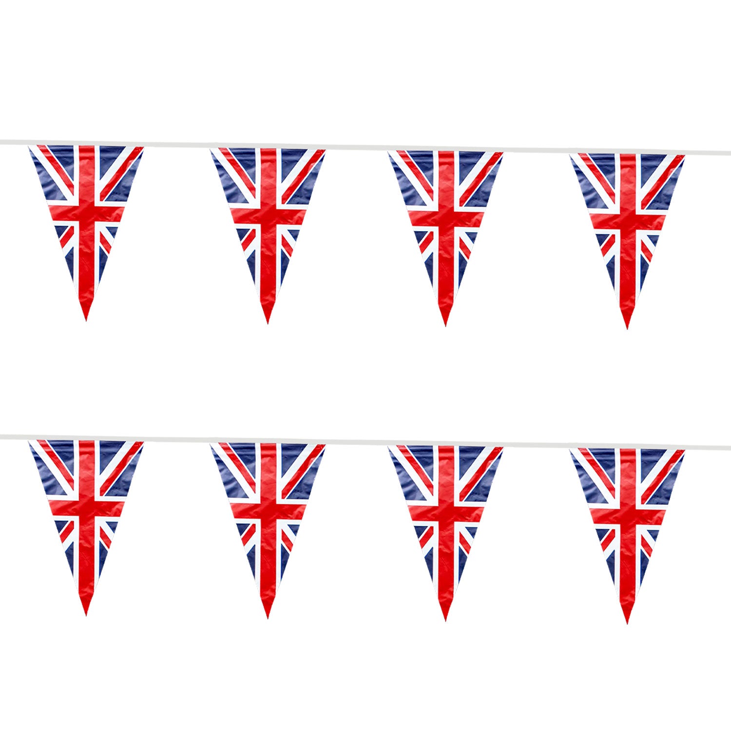 Union Jack PVC Bunting for King Charles III Coronation